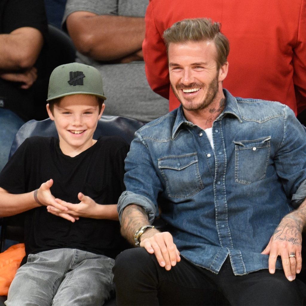 See Cruz Beckham Channel Dad David on His First Magazine Cover ...